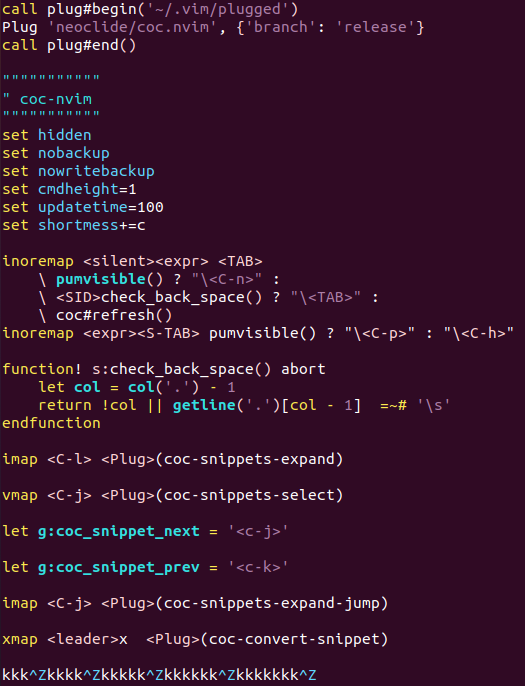 "Trigger snippet expand" Redundant Characters · Issue #273 · neoclide ...