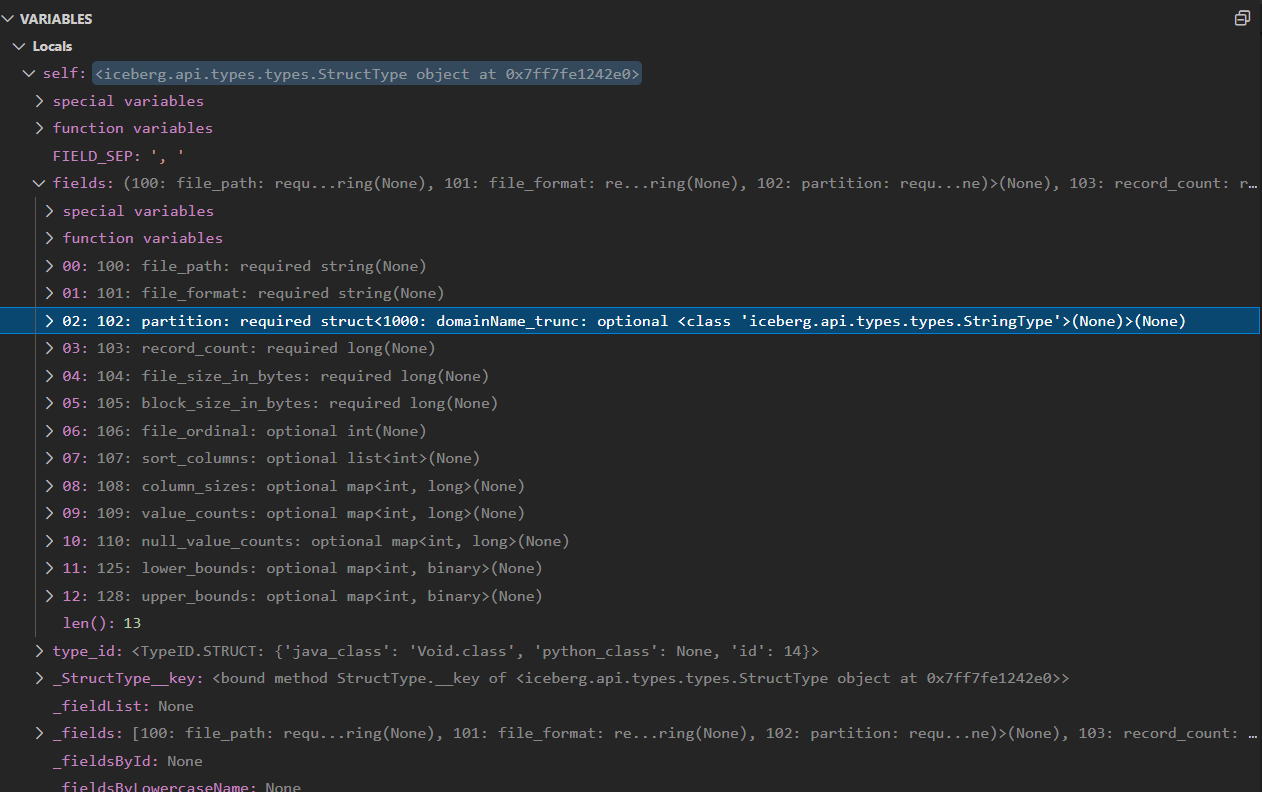 [Python legacy] partition_spec returning class instead of proper Type · Issue #3939 · apache ...