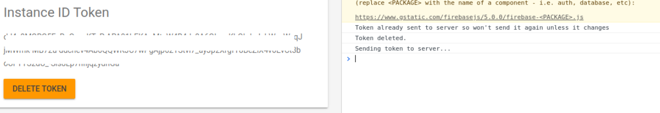 Firebasemessagingdeletetokentoken Failed On Firebase Web Sdk 78