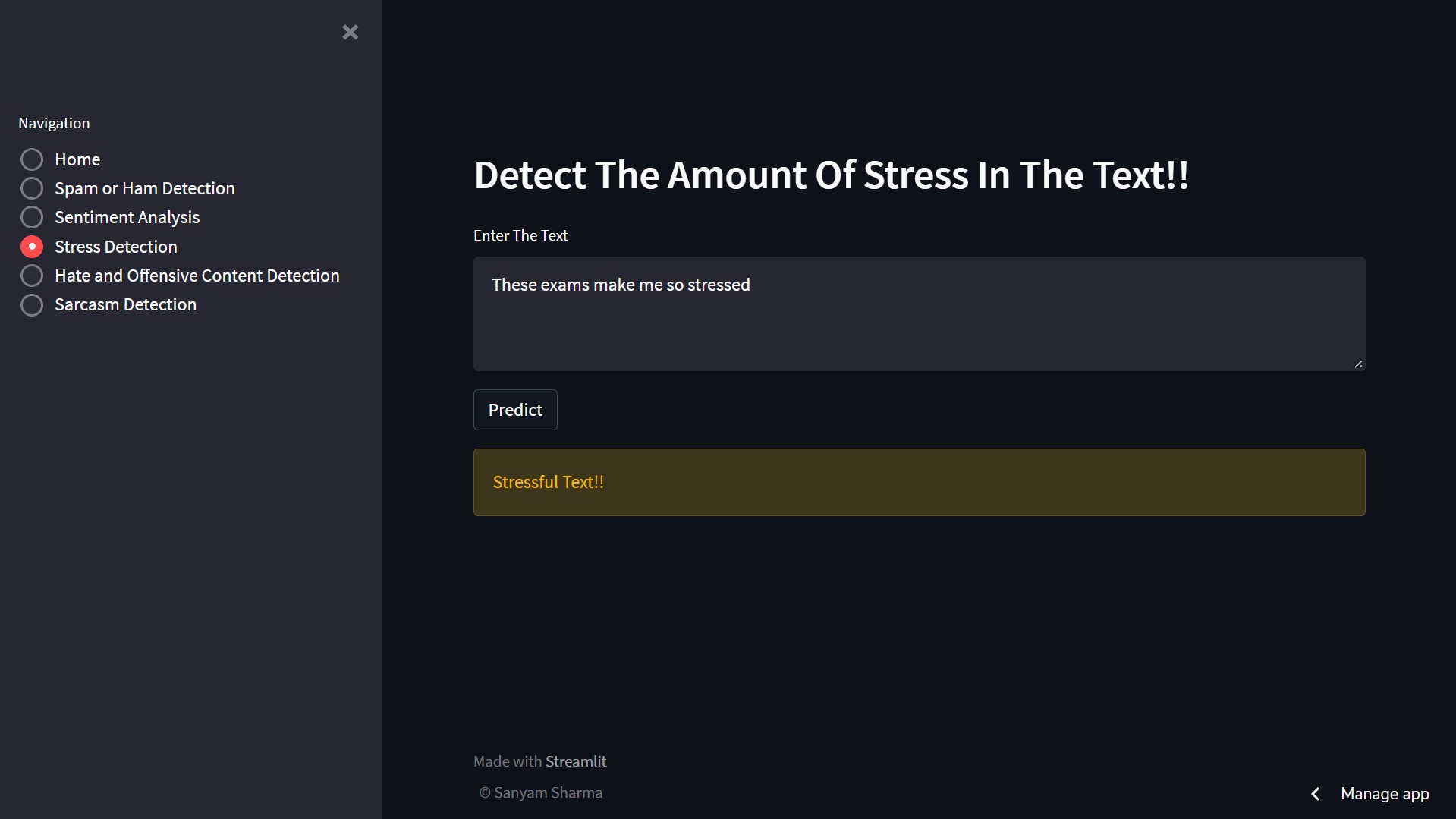 GitHub - sanyam9/All-In-One-Text-Analyzer