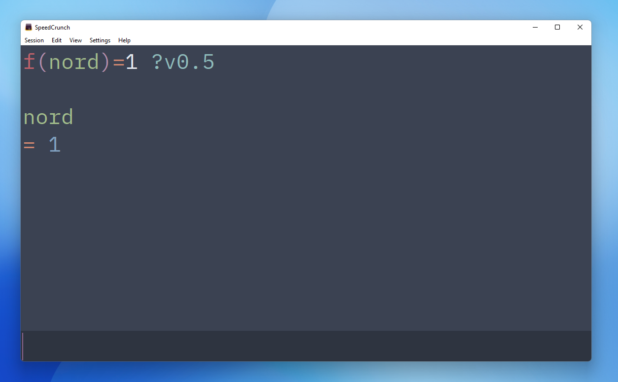 A simple Nord theme for SpeedCrunch. · GitHub