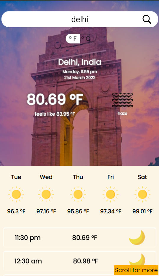 GitHub - saumyadubeyy/mausam: A weather app - that's been given some effort.