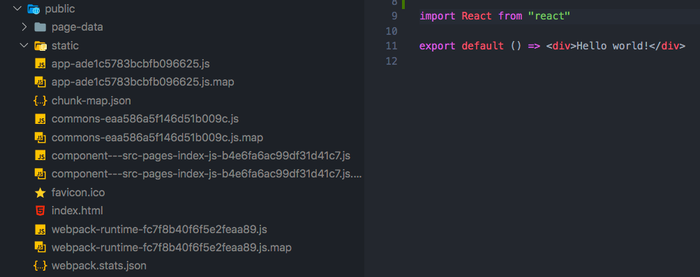 How To Avoid Generating Extra Unused Files · Issue 21341 · Gatsbyjsgatsby · Github