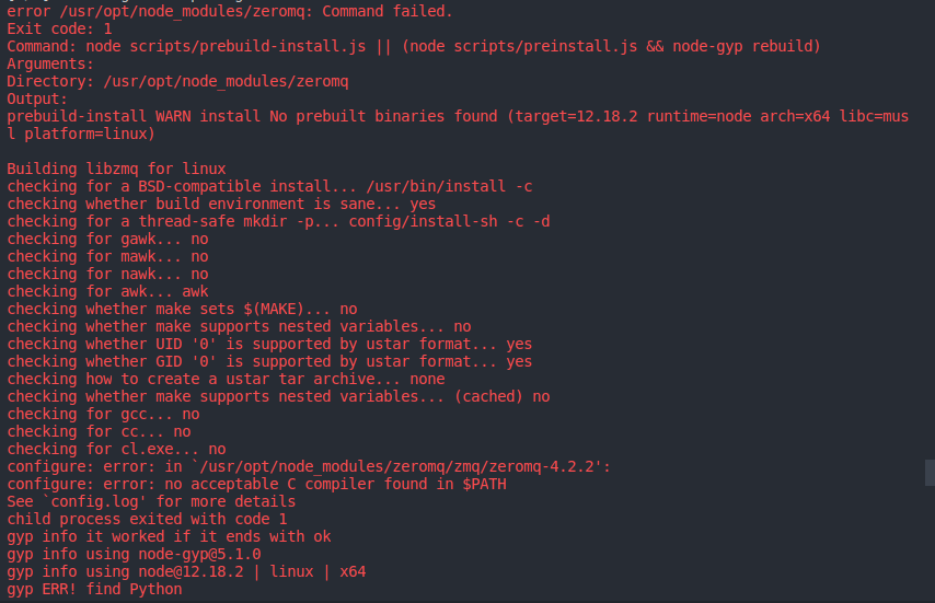 Help Yarn Install Doesnt Recognize Prebuilt Binary · Issue 423