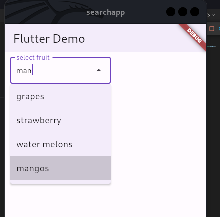 DropDownMenu does not filter/search on Android but works on Desktop · Issue #138343 · flutter ...