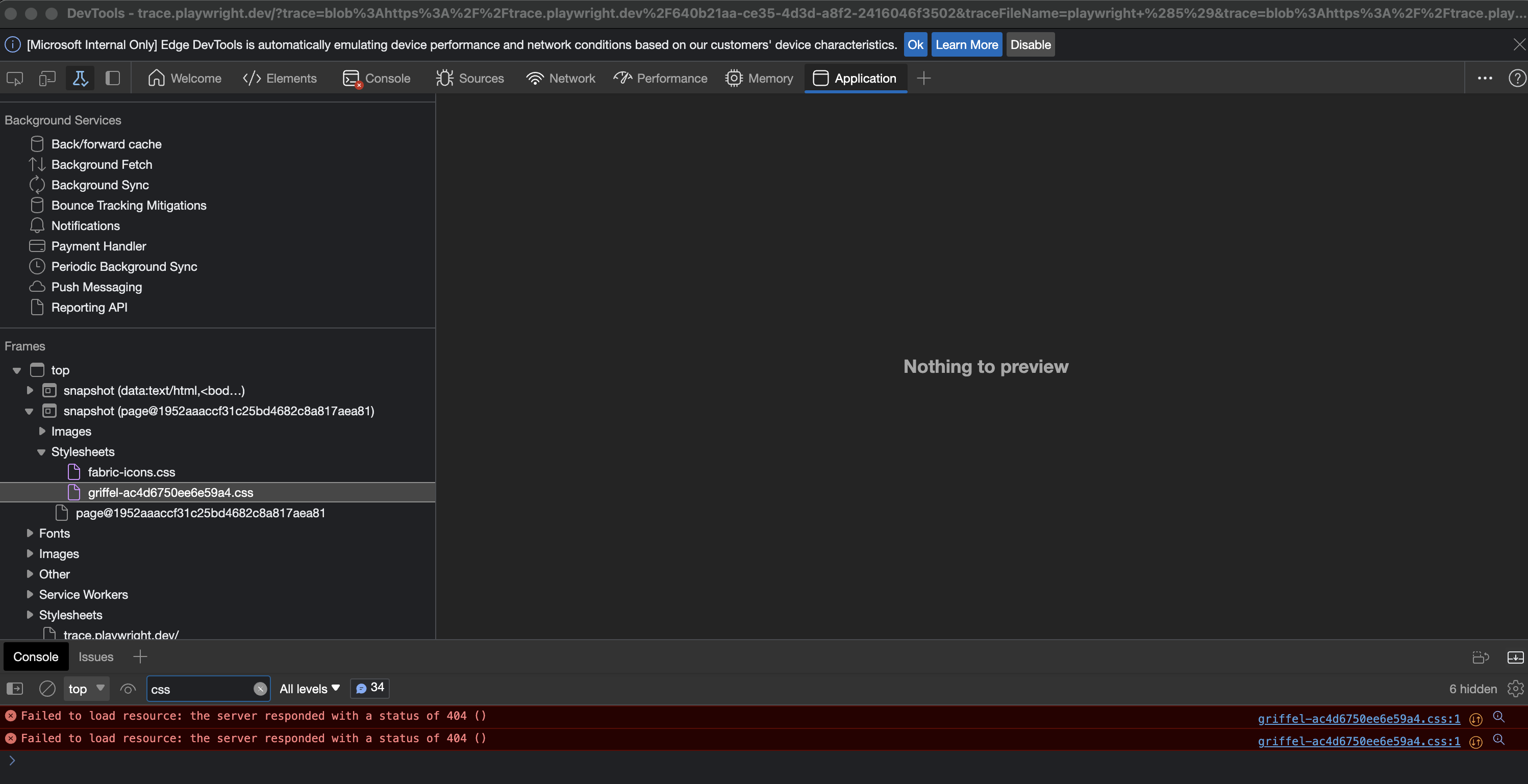 [BUG] Playwright traces for Microsoft Teams tests using webview2 ...