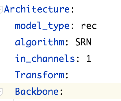 sar模型 archtecture algorithm 在programm.py中没有srn算法 · Issue #5586 ...
