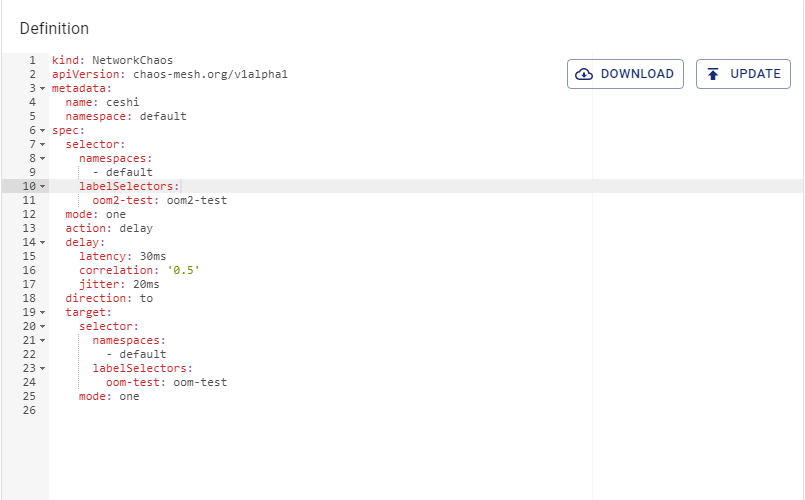 podnetworkchaos fail to update {"error": "the server could not find the requested resource (put ...