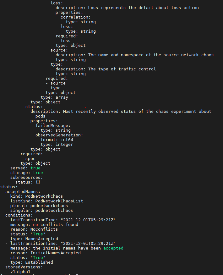 podnetworkchaos fail to update {"error": "the server could not find the requested resource (put ...