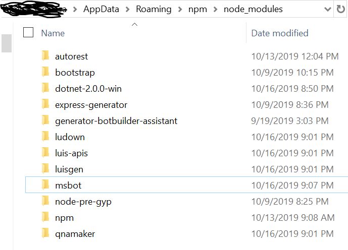 Virtual Assistant deployment error “Could not create Dispatch app. Review the log for more ...