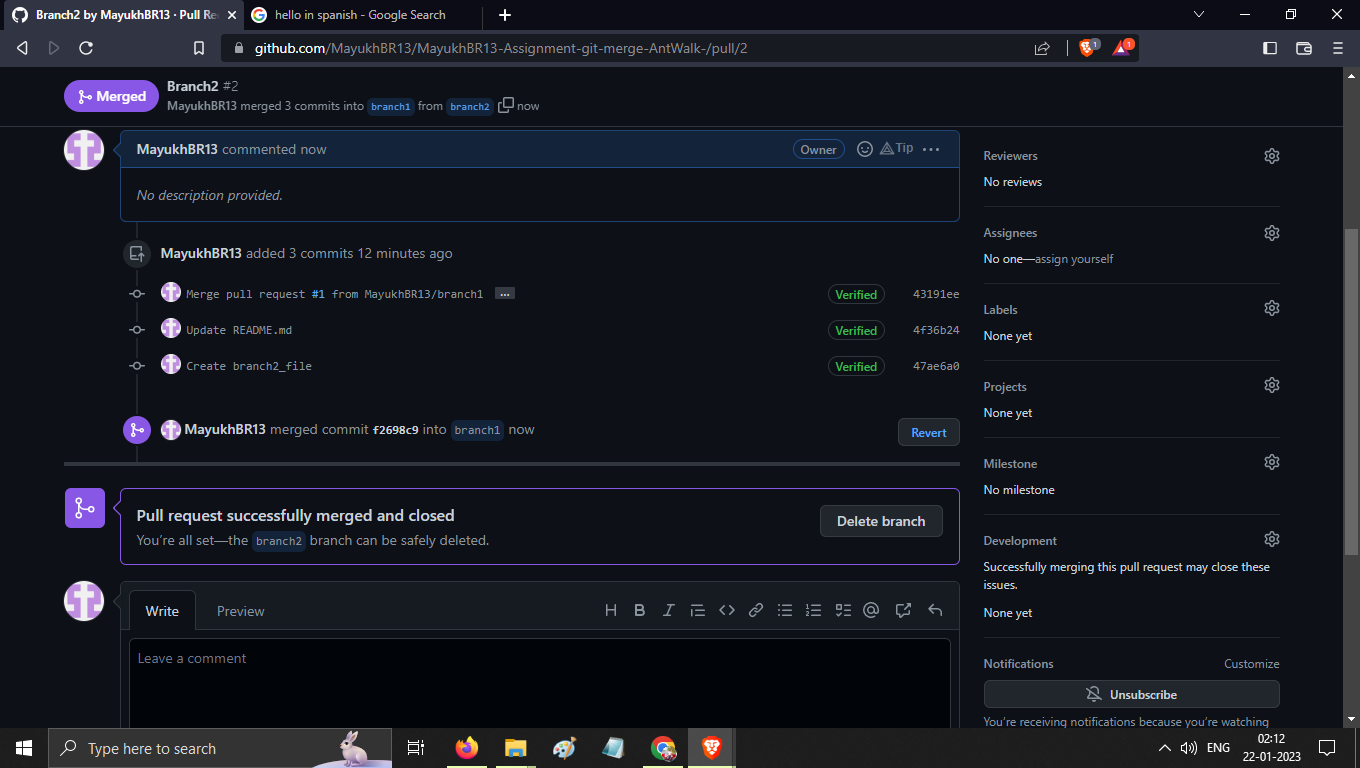 GitHub - MayukhBR13/MayukhBR13-Assignment-git-merge-AntWalk-