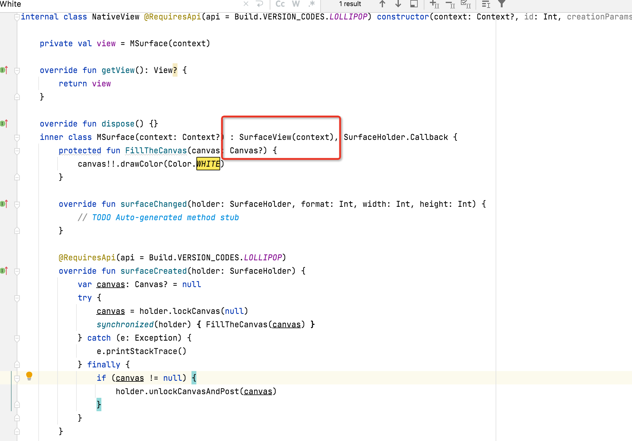 fix the SurfaceView not hide issue. by guoguo338 · Pull Request #37669 ...