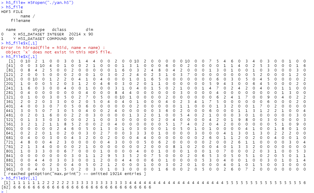Issue Opening .hdf5 file · Issue #3 · ttgump/scDeepCluster_pytorch · GitHub