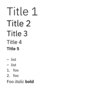 H6 header disappears in markdown text view · Issue #412 · bpmn-io/form-js · GitHub
