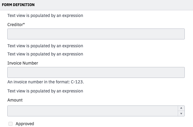 Allow specifying text view content via FEEL expression · Issue #436 · bpmn-io/form-js · GitHub