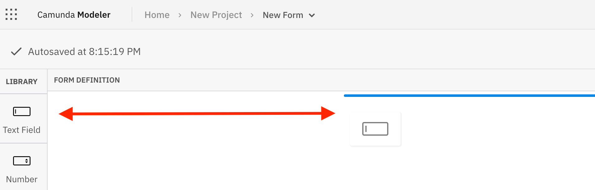 Expand drop target horizontally · Issue #461 · bpmn-io/form-js · GitHub