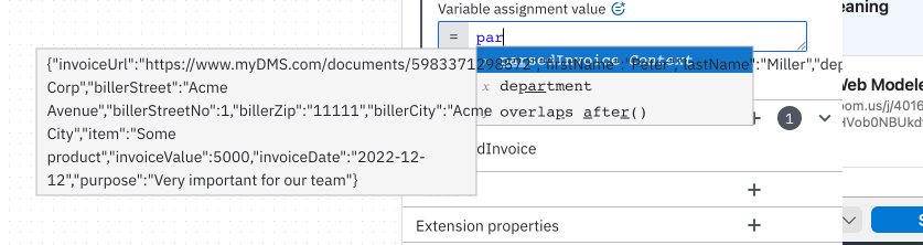 Autocompletion for context example data overflows the UI · Issue #37 · bpmn-io/feel-editor · GitHub