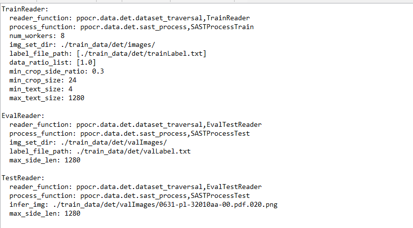 SAST训练报错 · Issue #1255 · PaddlePaddle/PaddleOCR · GitHub