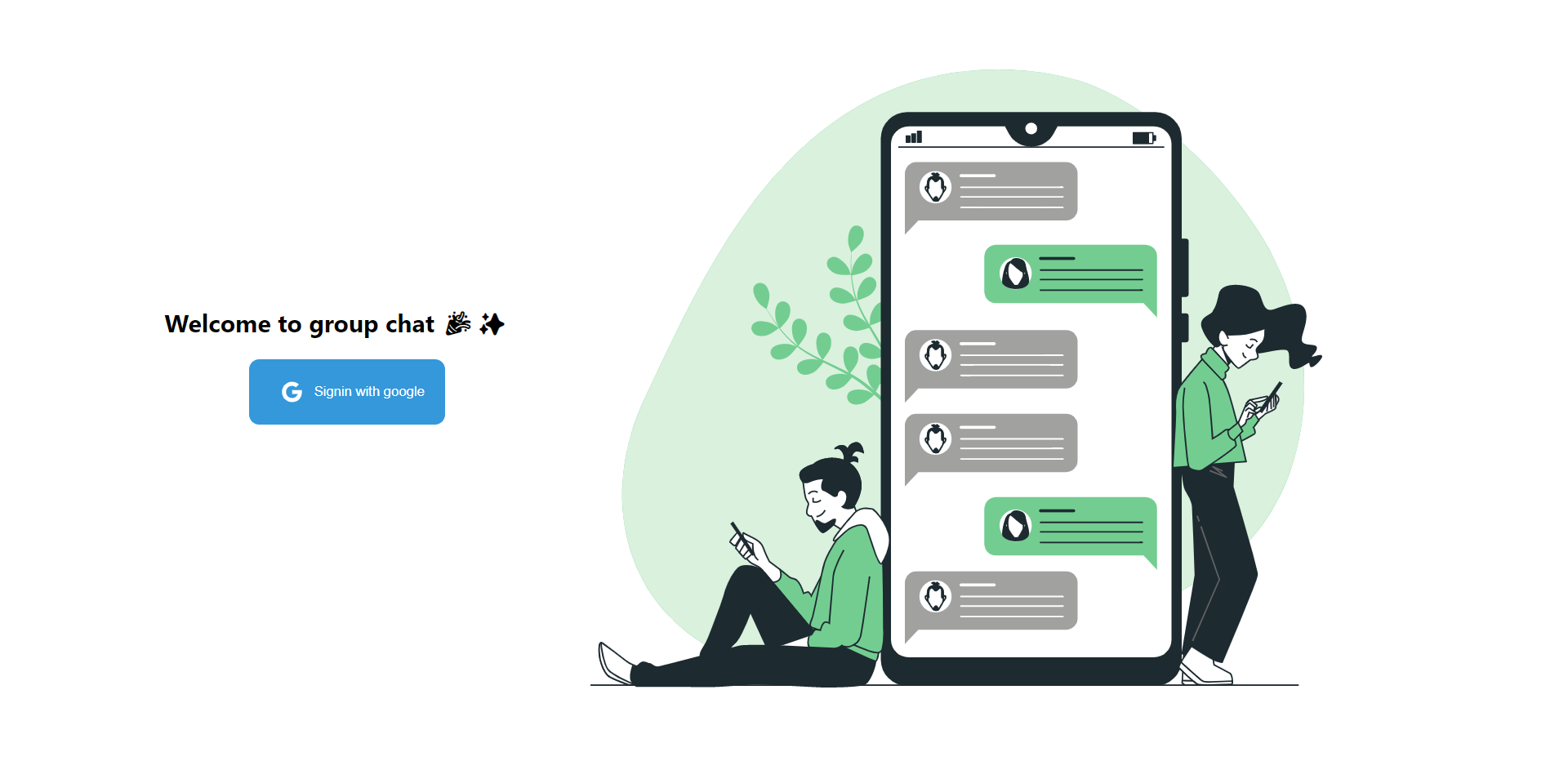 GitHub - Deepakmukka1/superchat: A simple group chat application built ...