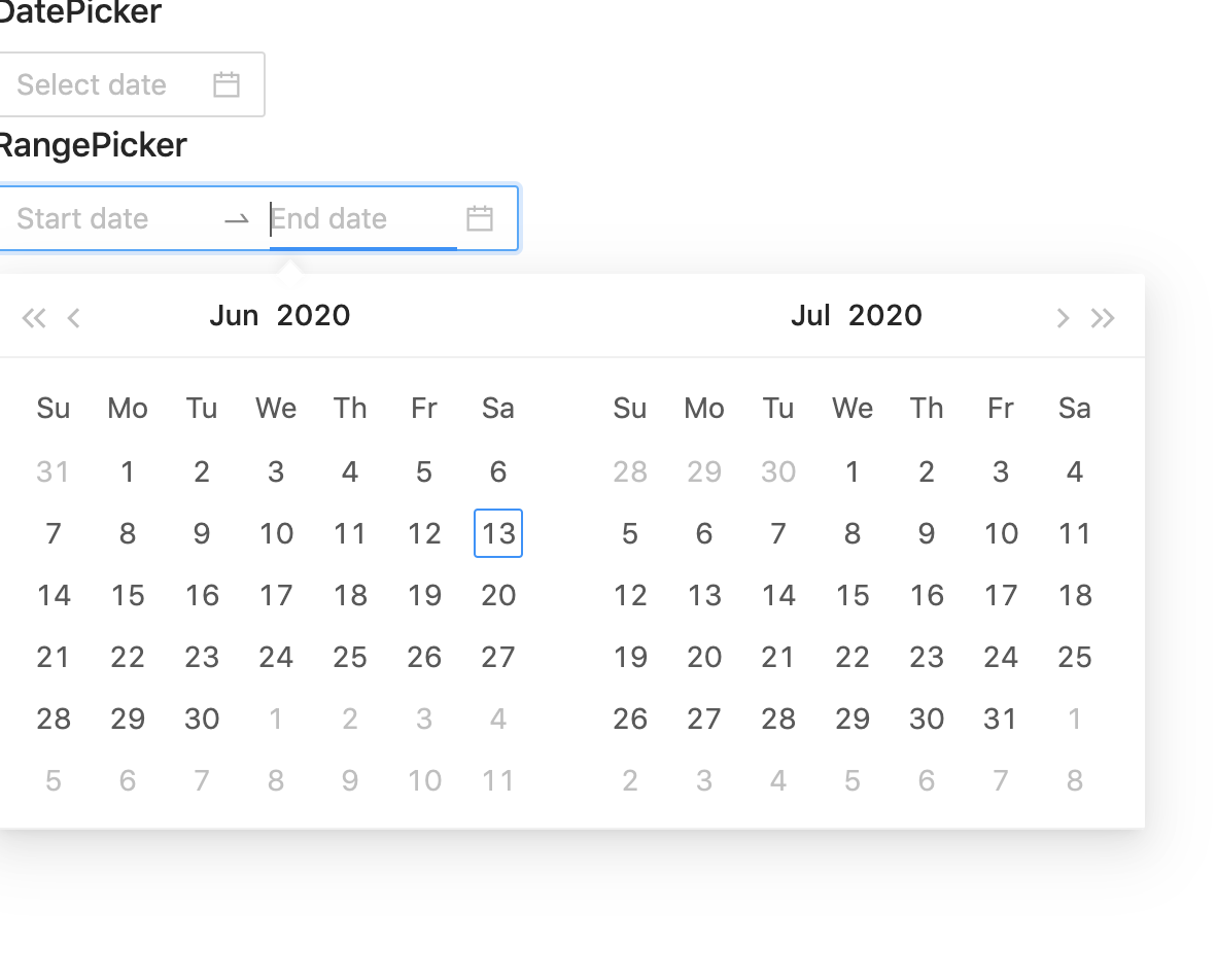 datePicker calendar unstable when updating version 4.3.3 · Issue #24973 · ant-design/ant-design ...