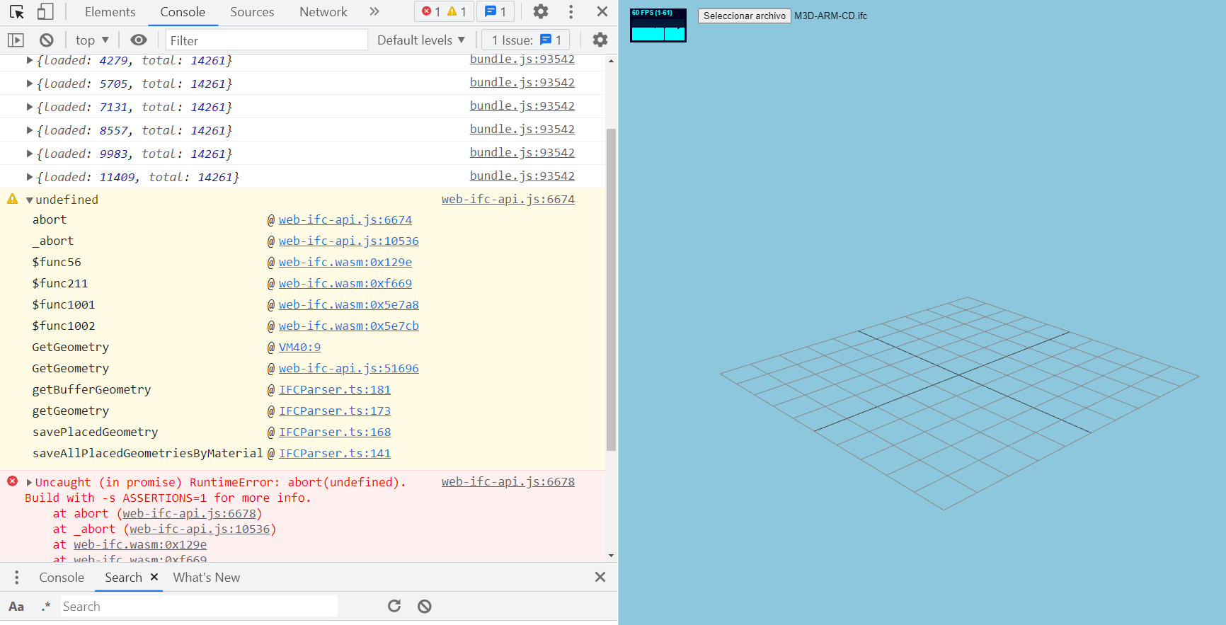 Model loading forever · Issue #103 · ThatOpen/engine_web-ifc · GitHub