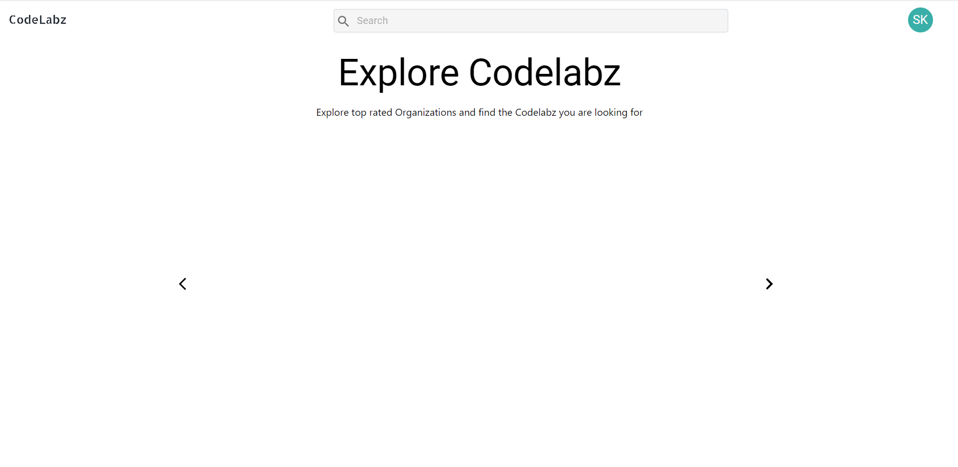 Hide carousel icons for zero organizations · Issue #583 · scorelab/Codelabz · GitHub