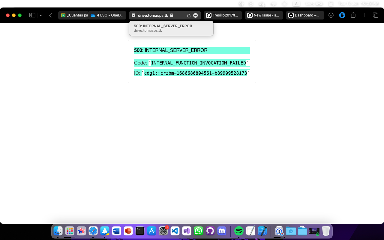 500 - Internal server error · Issue #1031 · spencerwooo/onedrive-vercel-index · GitHub
