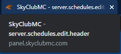 Bug editing the schedules on Panel version 0.7.16 · Issue #1806 · pterodactyl/panel · GitHub