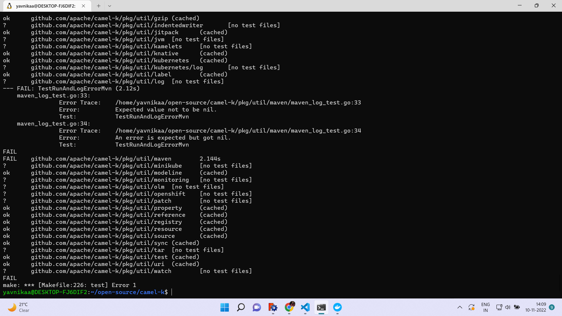 Misleading message when updating an unchanged `Integration` · Issue #3705 · apache/camel-k · GitHub