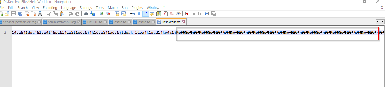 When I Download File Sftp Server Using Sftpclientdownloadfilefilefullpath Ms Extra
