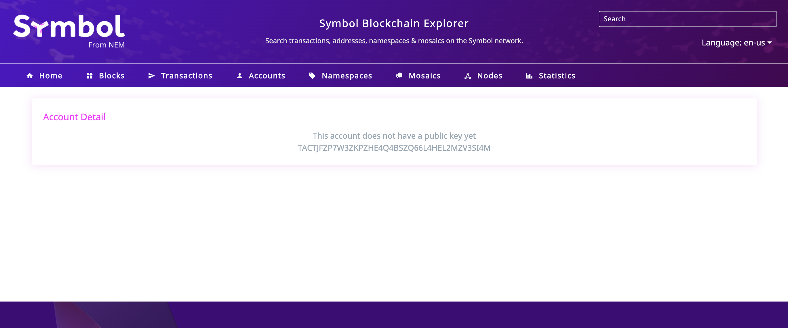AccountDetail. Most addresses in the Nodes section are not known the ...