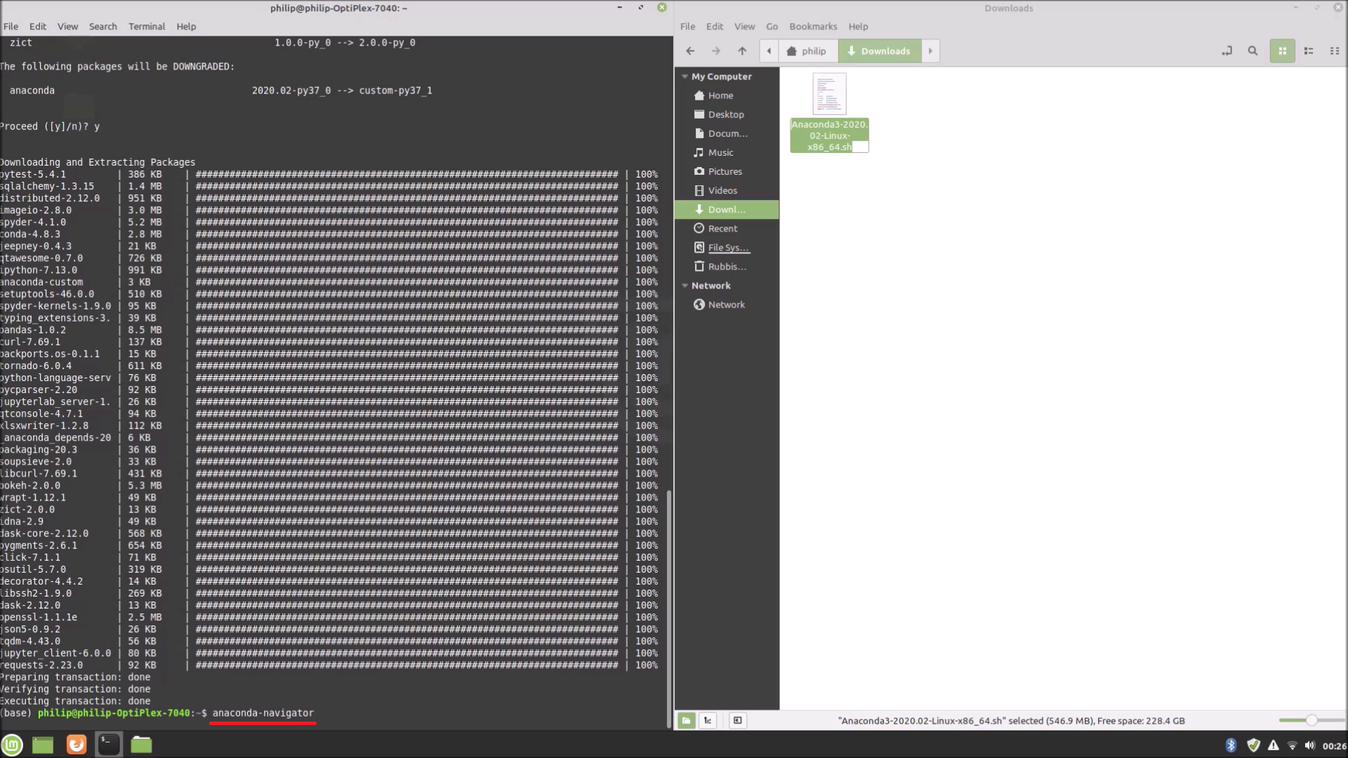 Linux Mint 19.3 and Anaconda 2020-20 vscode.py DISTRO_NAME hangs anaconda navigator · Issue ...
