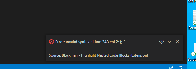 Constant invalid syntax error · Issue #71 · leodevbro/vscode-blockman · GitHub