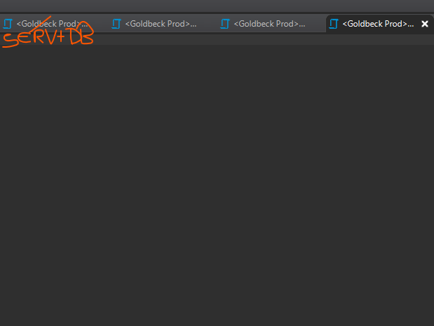Add connection information when using multiple databases from the same server · Issue #9498 ...