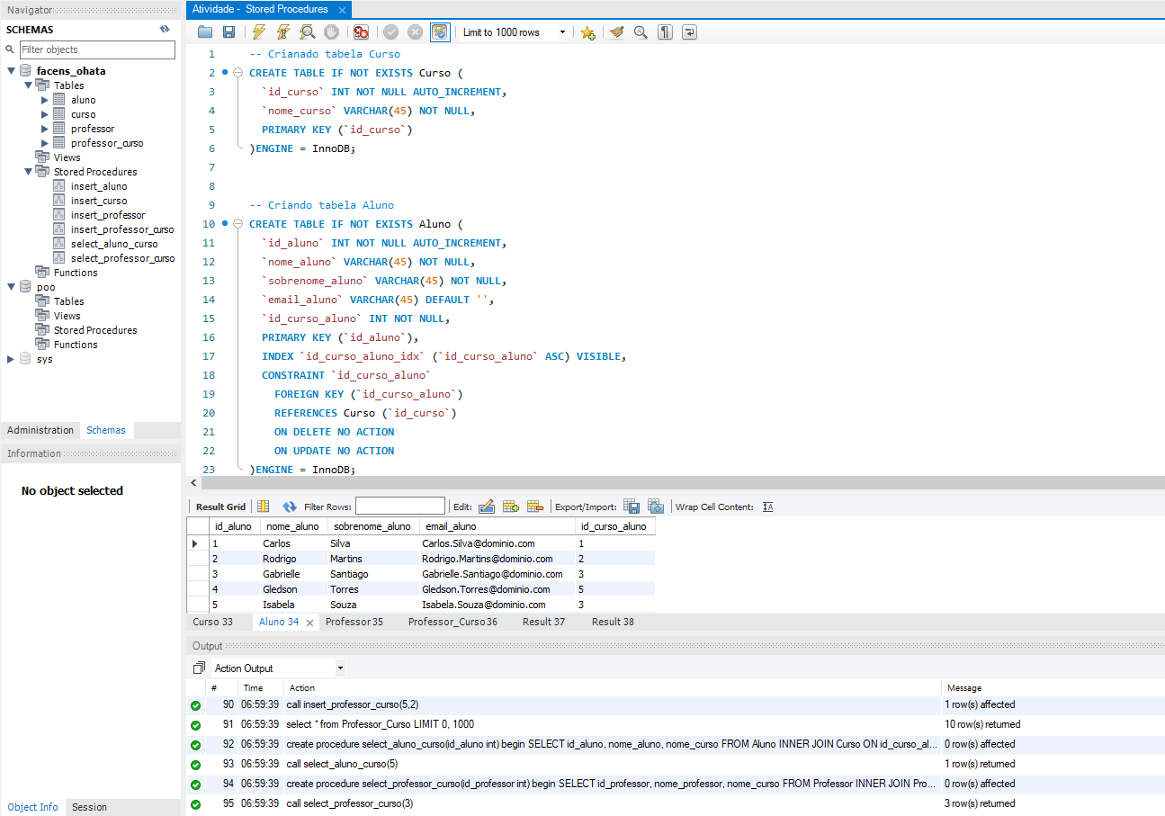 GitHub - RodLeite/Atividade_Stored_Procedures