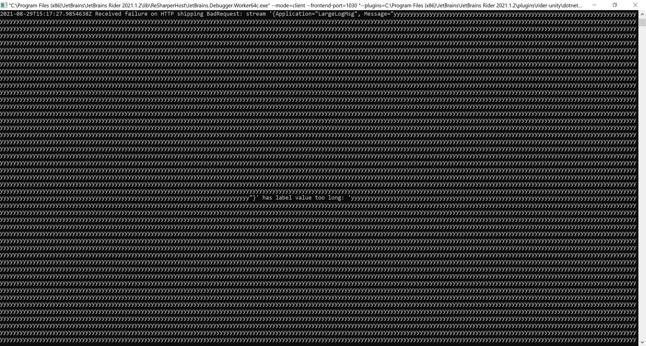 Message With Large Property Not Sent Memory Leak · Issue 51