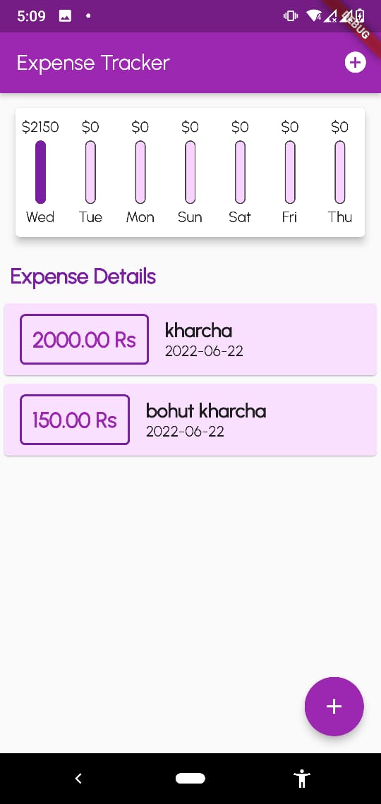 Github Umarhassankhan929expense Tracker Android App Made In Flutter For Tracking Weekly Expenses