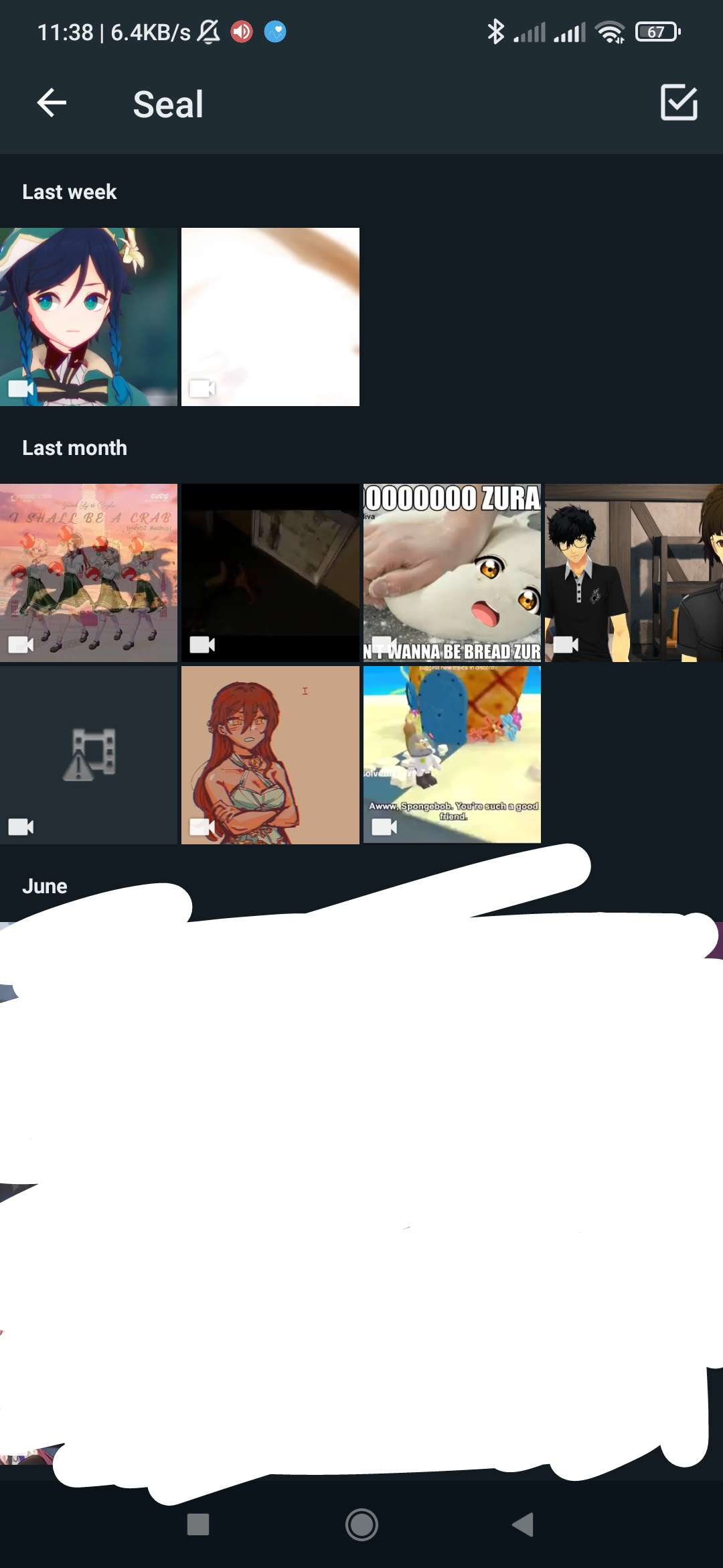 Videos that downloaded with Seal showed up as not supported as the ...