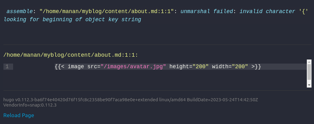 [BUG] image shortcode throwing error on about page · Issue #972 · HEIGE-PCloud/DoIt · GitHub