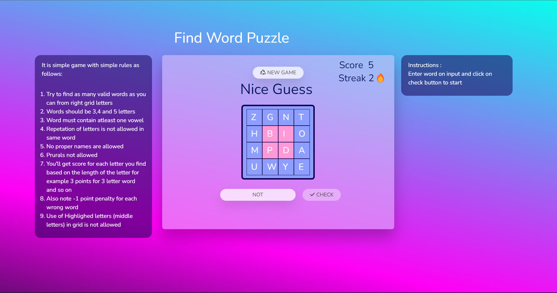 GitHub - Amit-exe/WordPuzzle