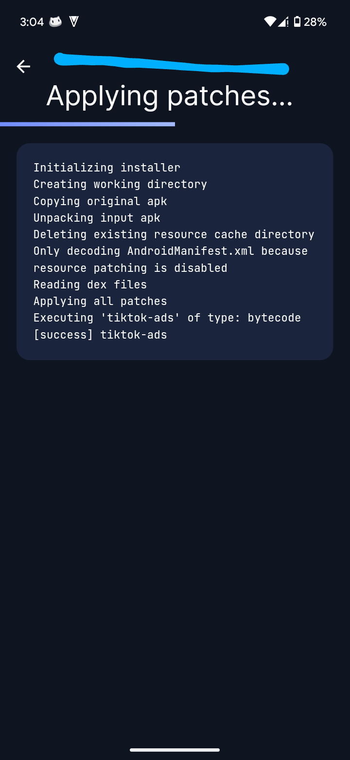 bug: patching app (and more like unpacking apk) text position · Issue #249 · ReVanced/revanced ...