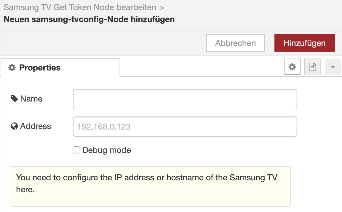 TV config dialog without MAC · Issue #16 · Toxblh/node-red-contrib-samsung-tv-control · GitHub
