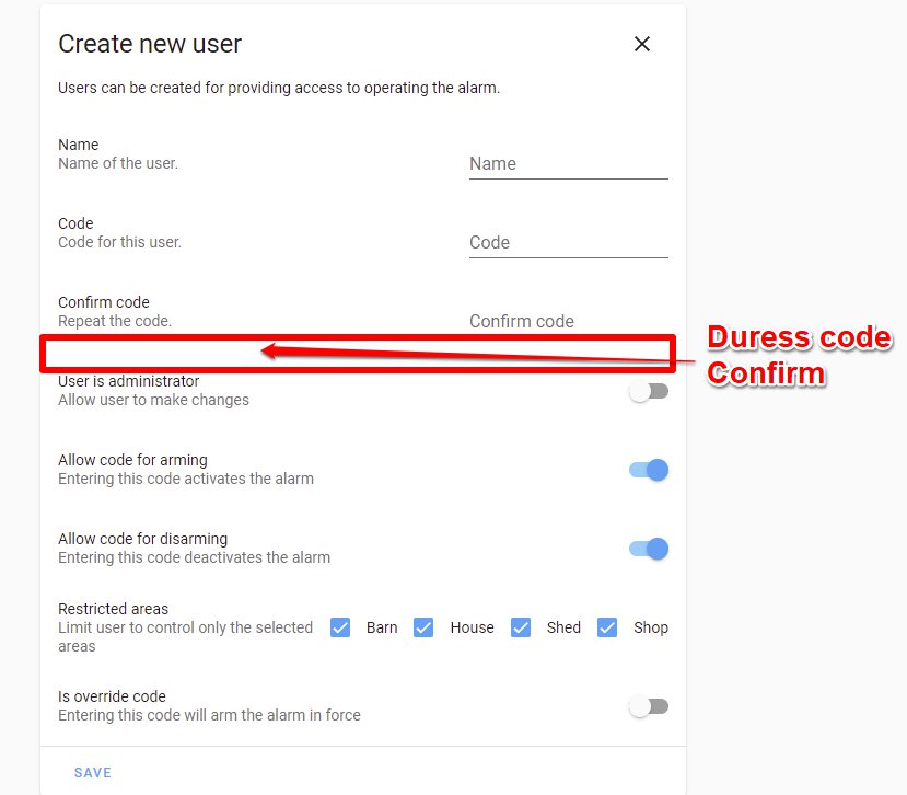 Duress Code and Event · Issue #313 · nielsfaber/alarmo · GitHub