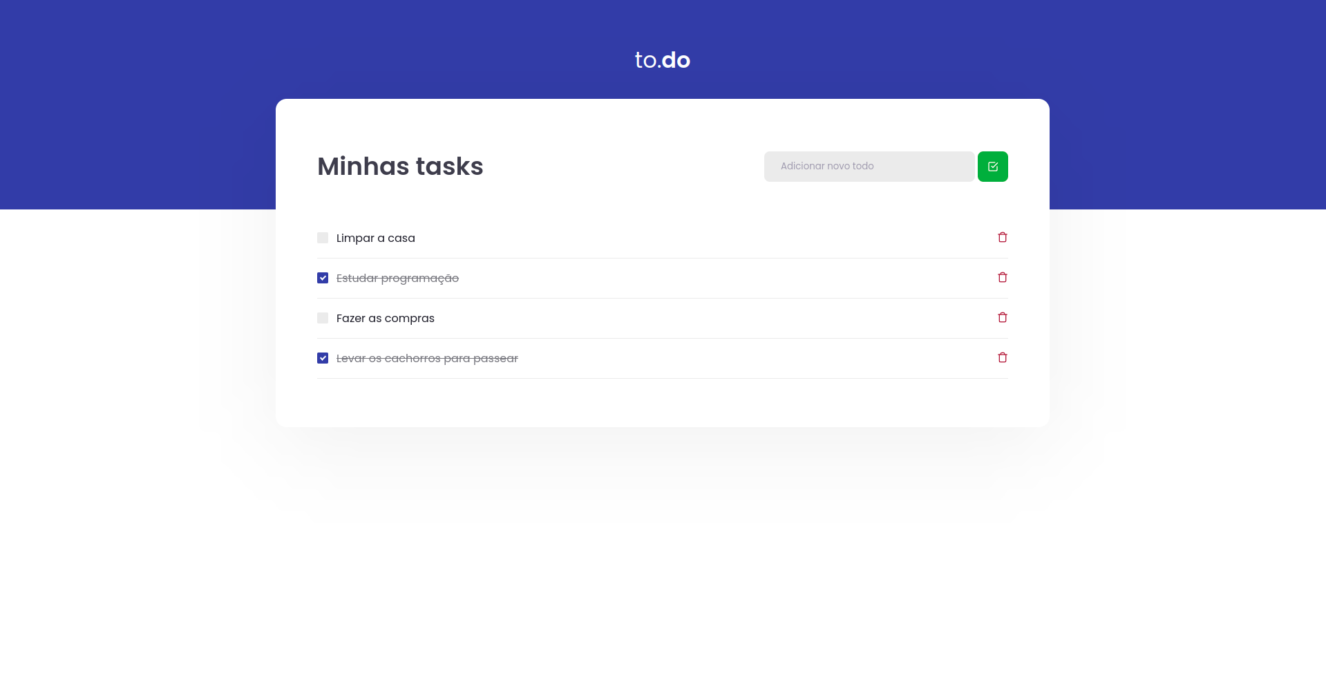 GitHub - KaikySantos/reactjs-ignite-chapter1-challenge1: 🗒️ to.do - Simple task app.