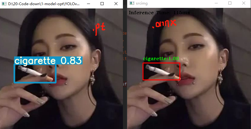 V5lite S在pytorch上预测的效果好，导出onnx格式，用onnxruntime推理效果差距较大。 · Issue 225 · Ppoggyolov5 Lite · Github