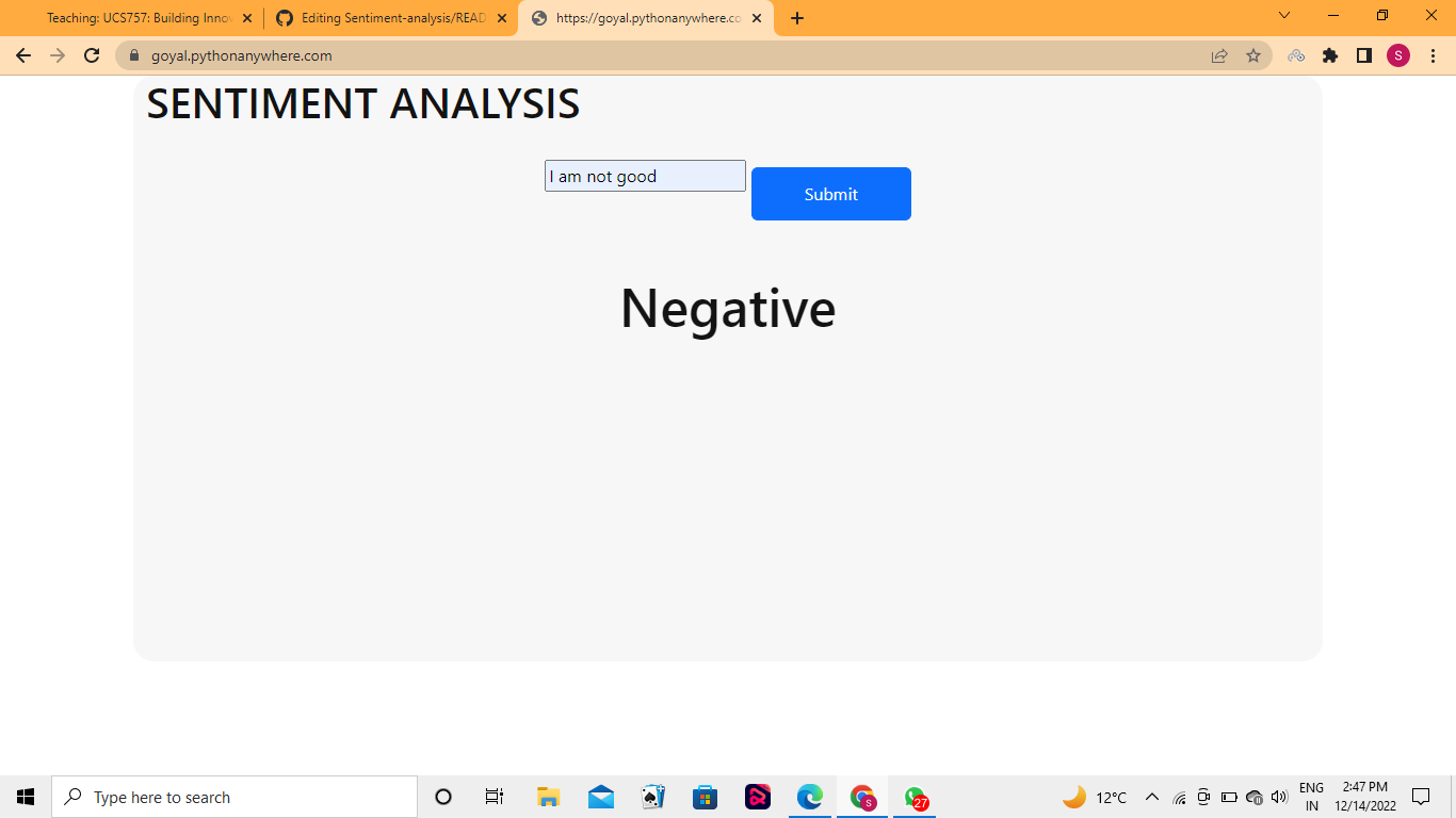 GitHub - sakshi0309-champ/Sentiment-analysis