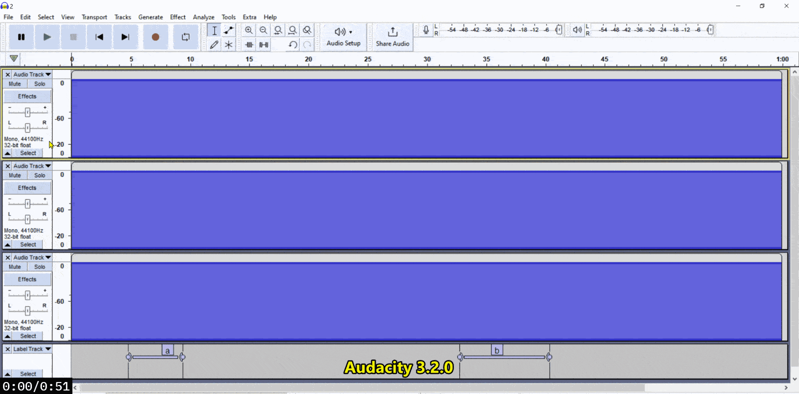 Labeled audio operations no longer work on selected audio tracks in 3.x · Issue #3679 · audacity ...