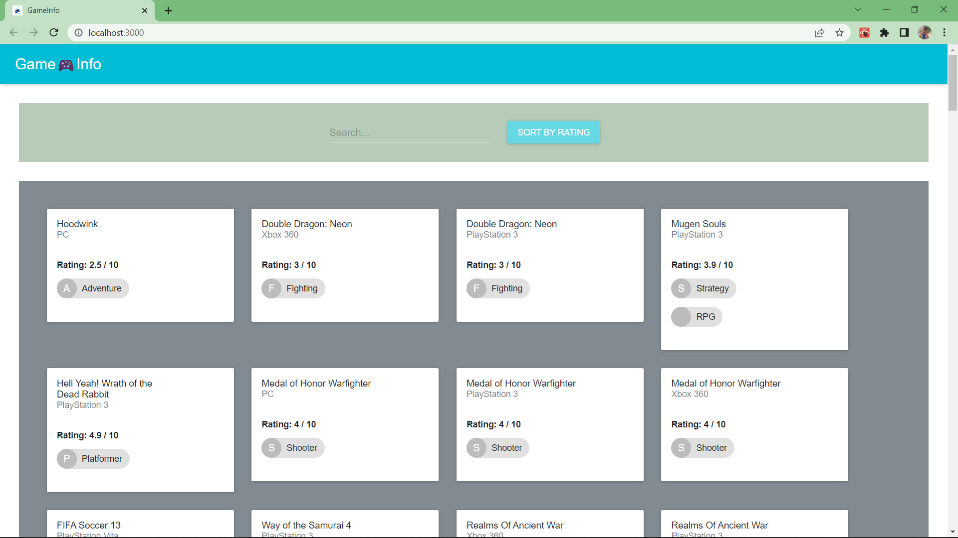 GitHub - yadavvipul/GameInfo