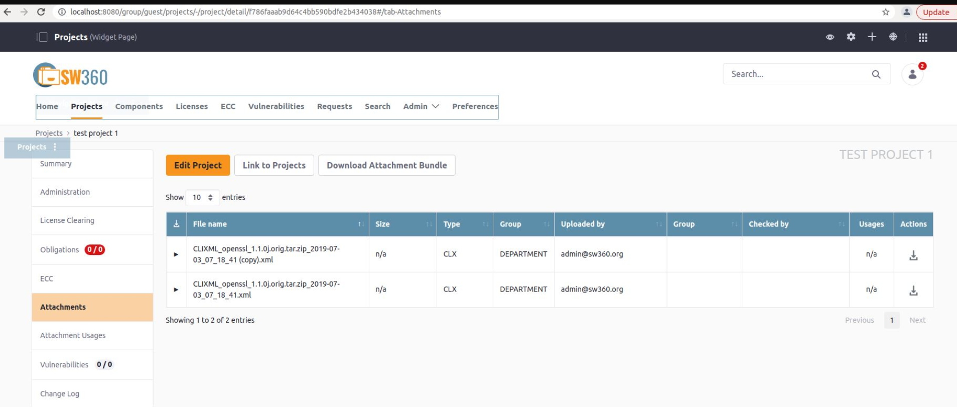 CLI file clean up assistant · Issue #1365 · eclipse-sw360/sw360 · GitHub