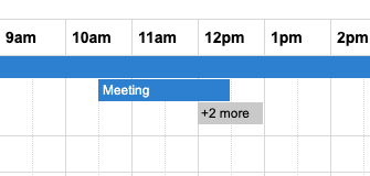 in timeline view, segment +more events by day · Issue #6305 ...